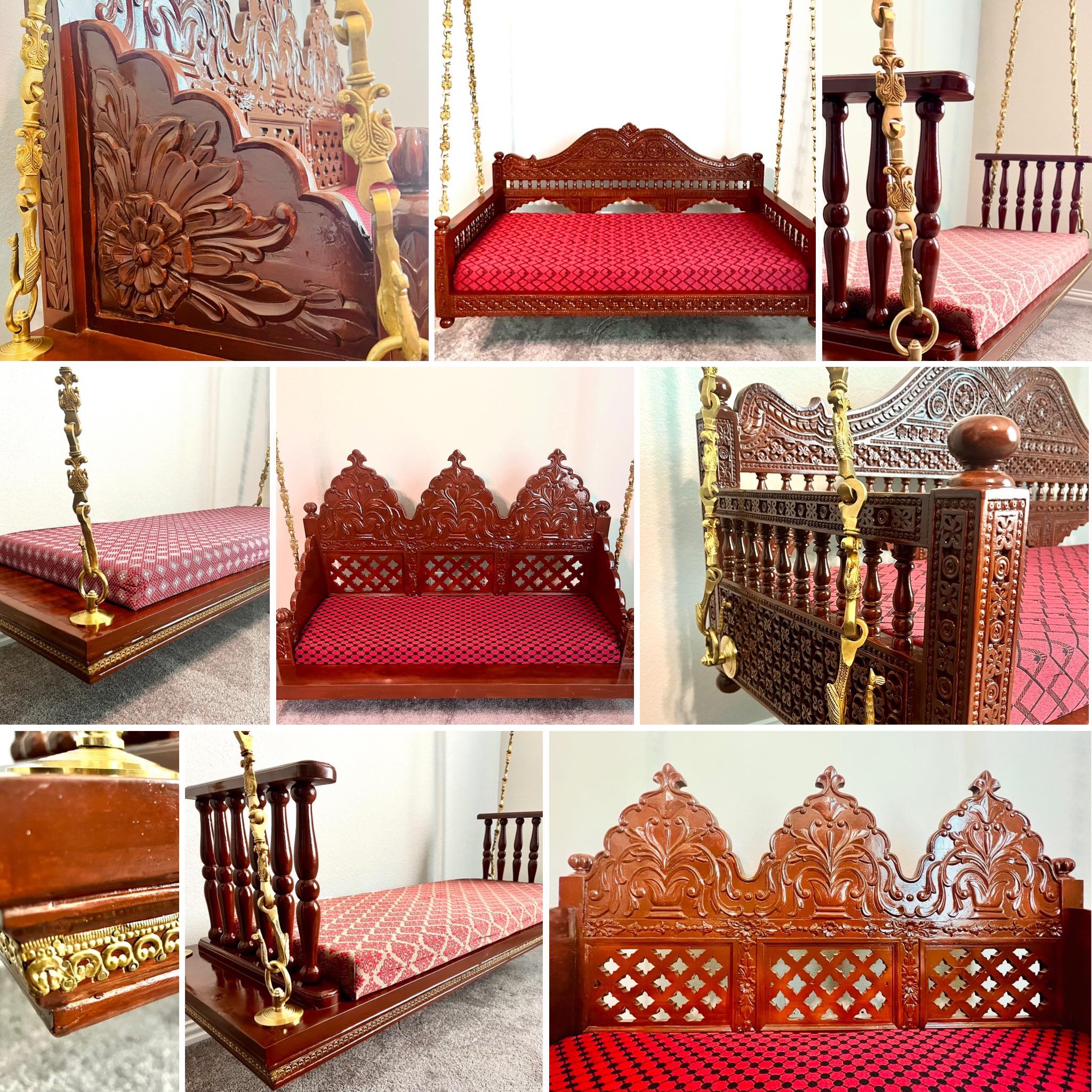 Handcrafted Indian Jhulas (Swings) – PinkCityExpressions